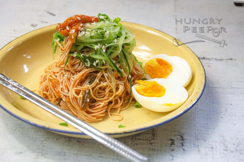 Classic Korean Bibim Guksu (비빔국수) - Hungry PeeporHungry Peepor